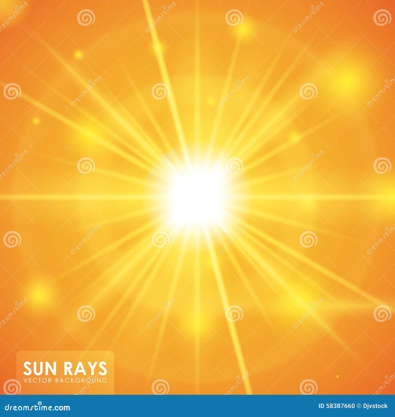 Sun rays design. stock vector. Illustration of effect - 58387660