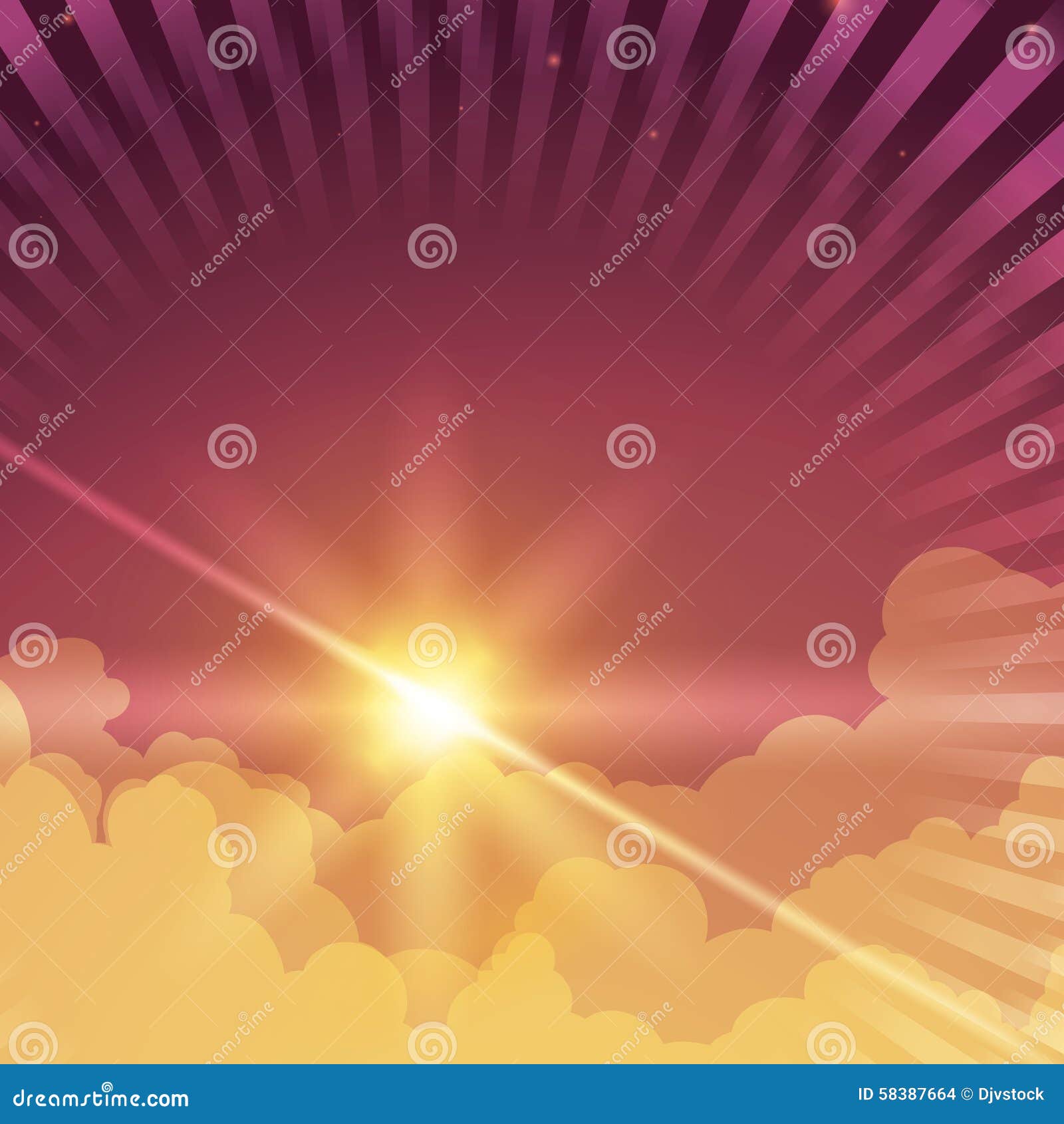 Sun rays design. stock vector. Illustration of sunrays - 58387664