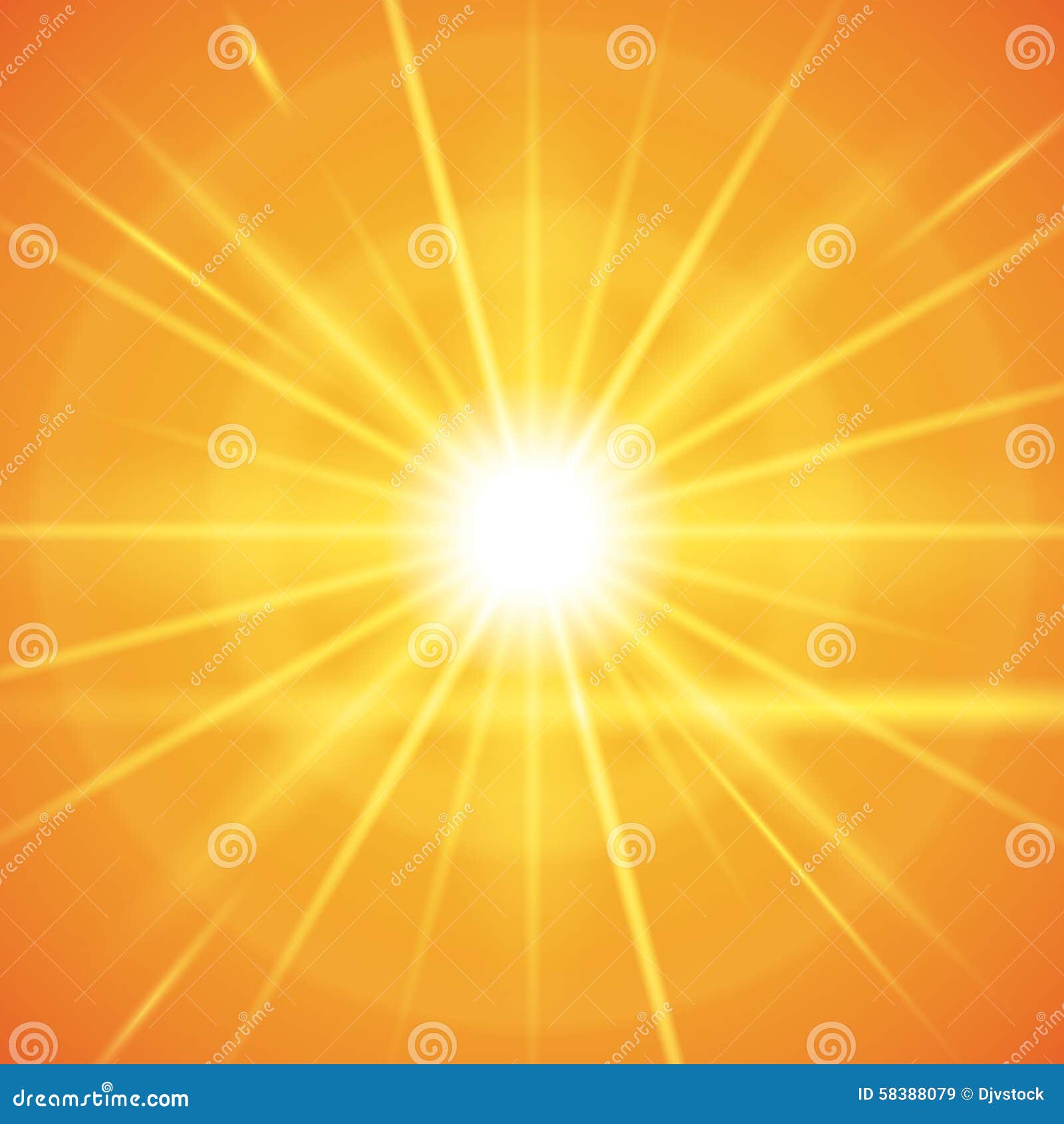 Sun rays design. stock vector. Illustration of abstract - 58388079