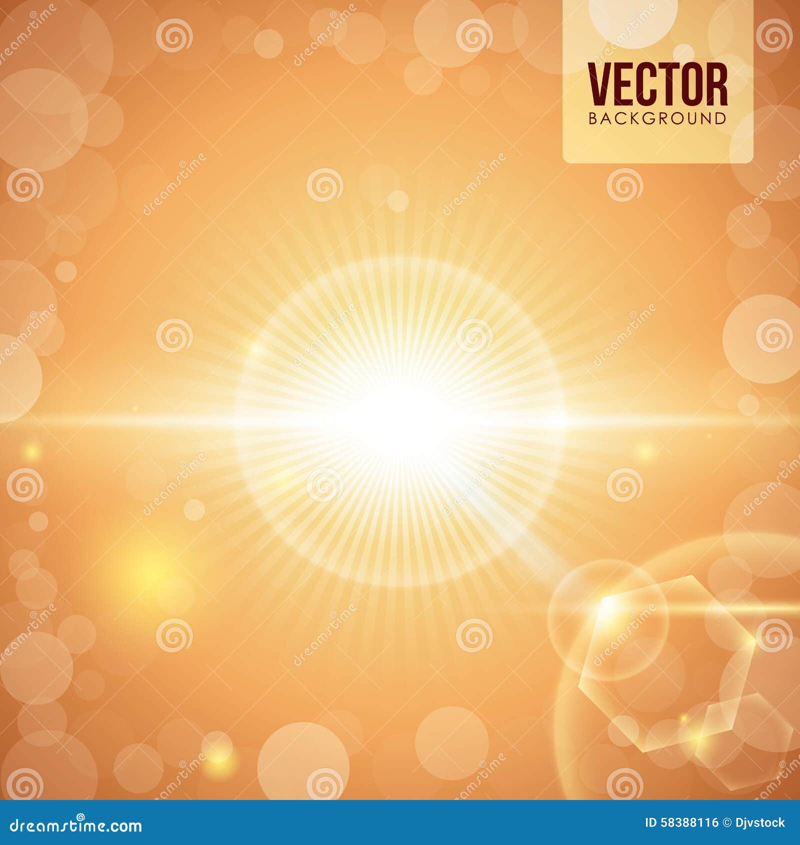 Sun rays design. stock vector. Illustration of holiday - 58388116