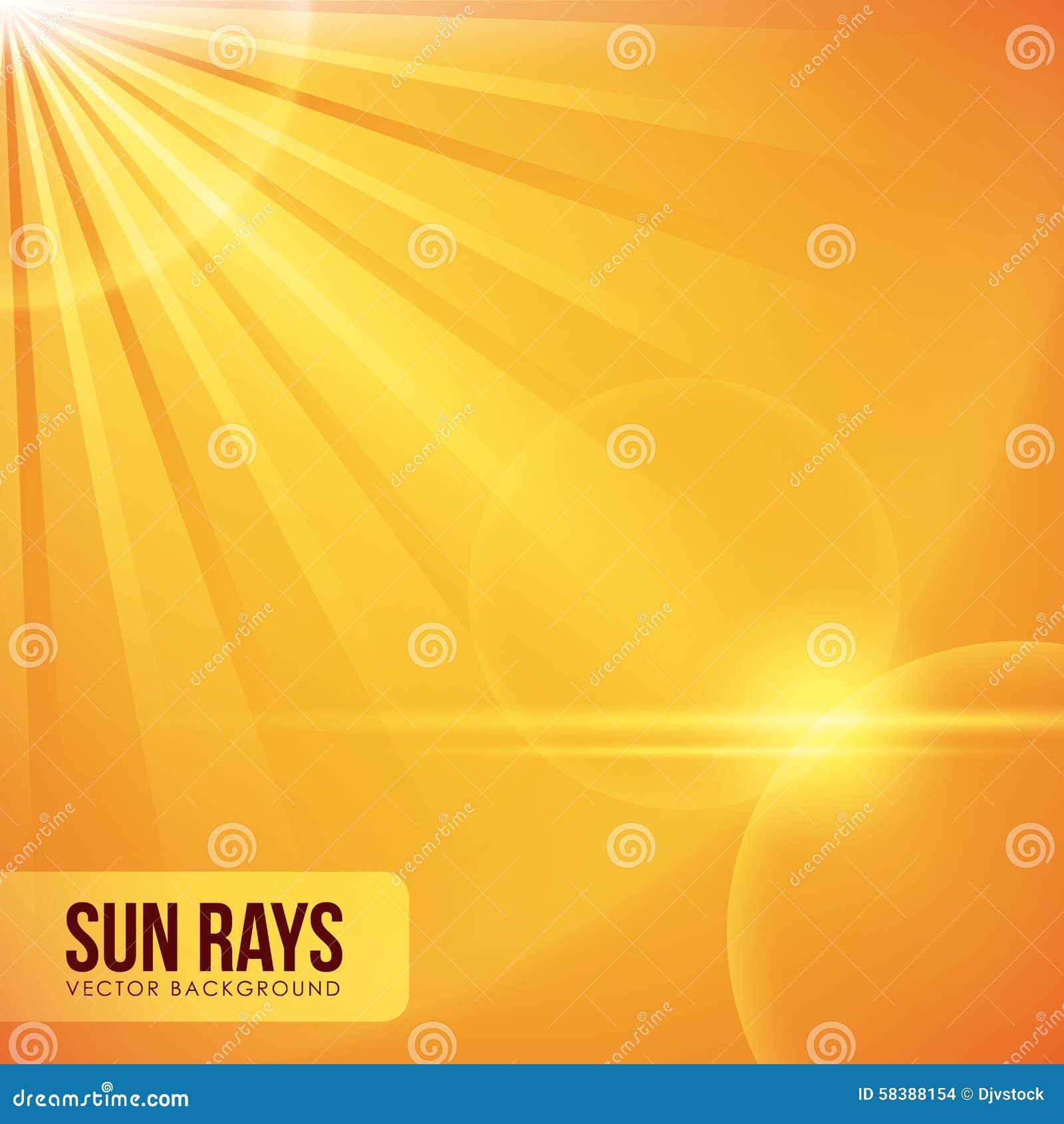 Sun rays design. stock vector. Illustration of burst - 58388154