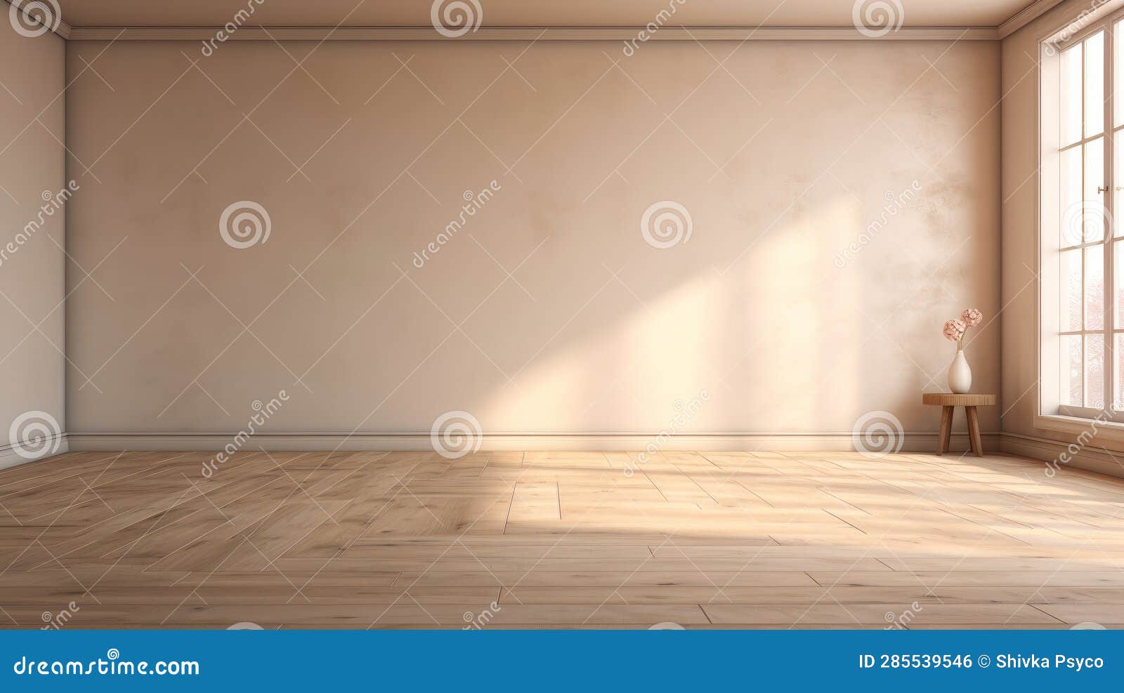 Sun Rays Enters In Empty Room Generative AI Stock Photography ... Sun Rays Enters In Empty Room Generative AI Stock Photography ...