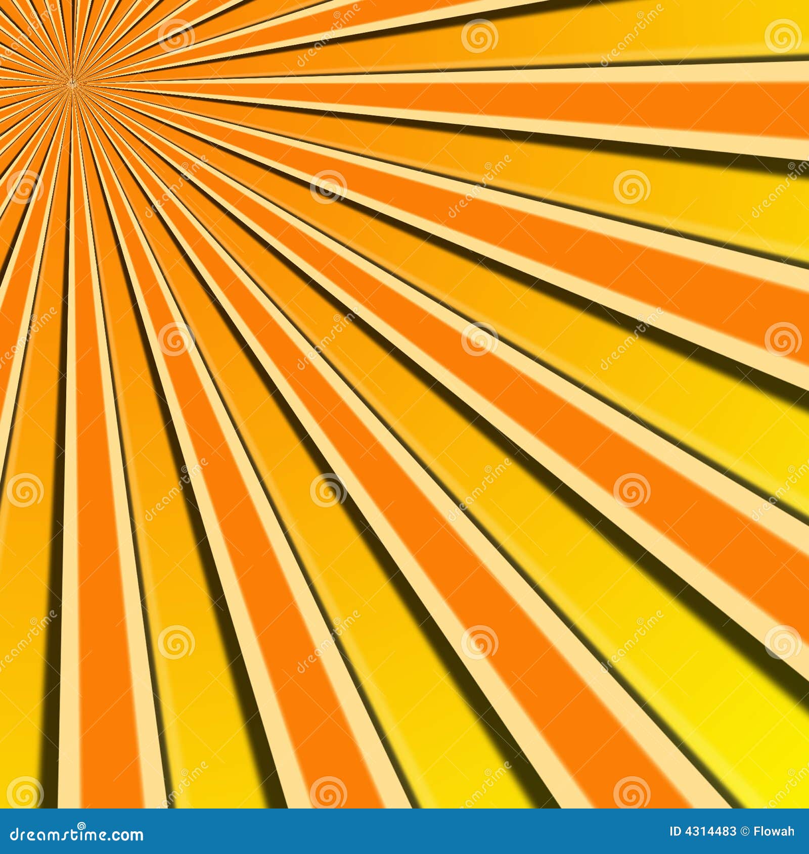 Sun rays illustration stock illustration. Illustration of rays - 4314483