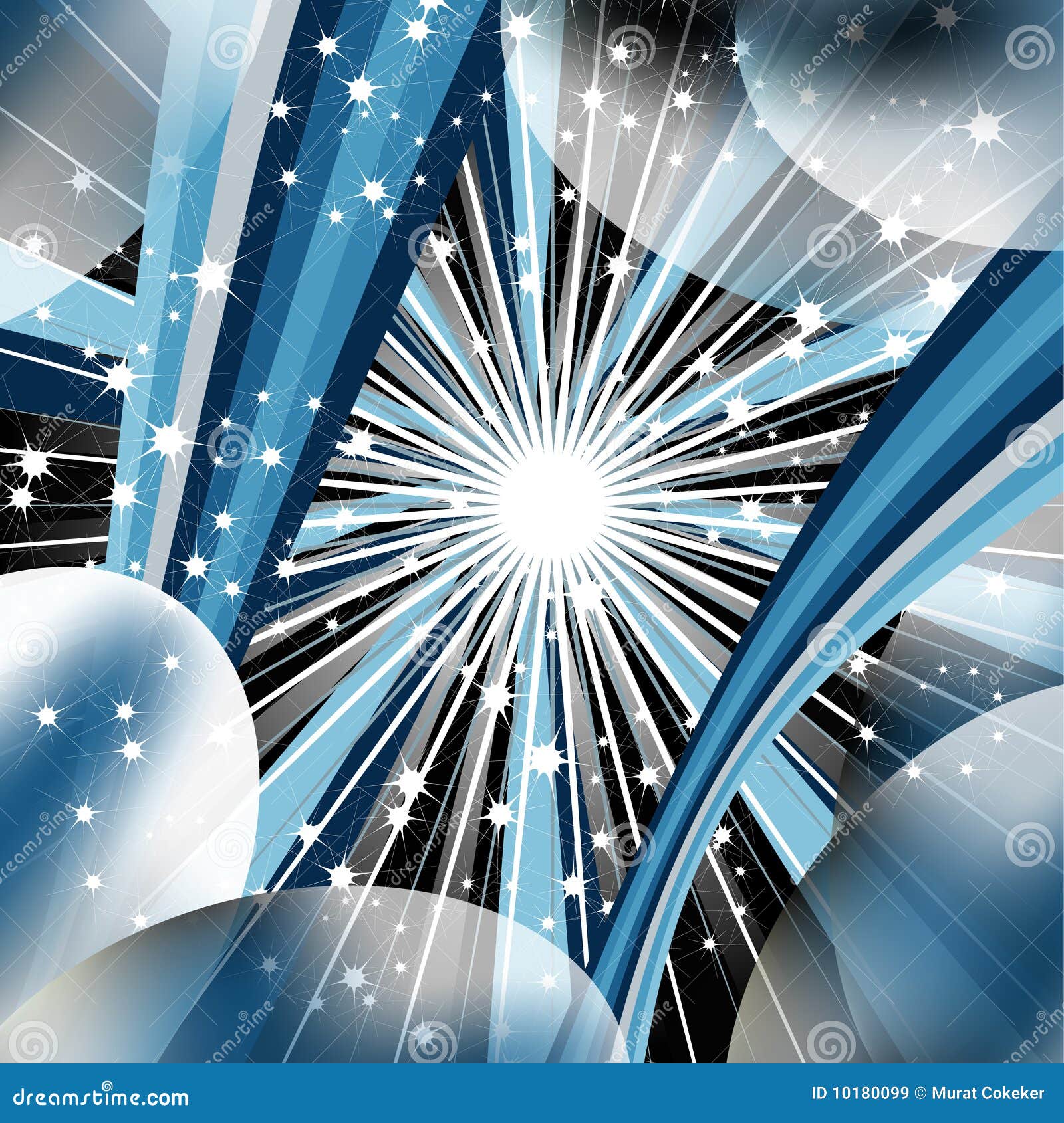 Sun Rays Modern Abstract Design Stock Illustration - Illustration of ...