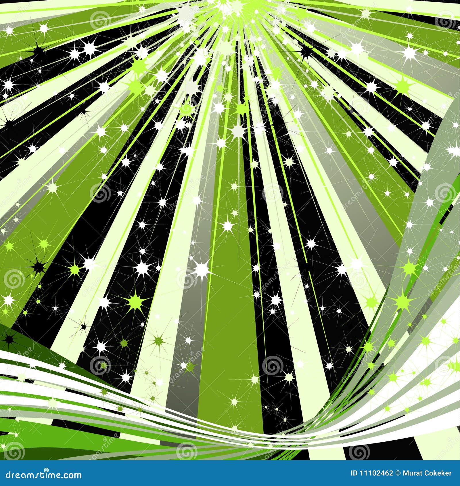 Sun Rays Modern Abstract Design Stock Vector - Illustration of creative ...