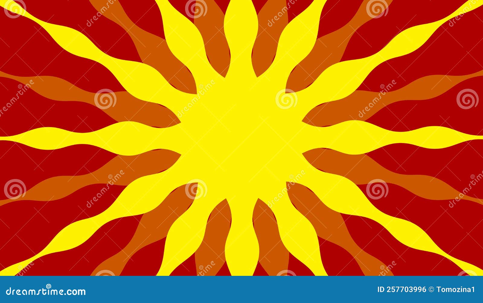 Sun with Rays Pattern. Vector Illustration Stock Vector - Illustration ...