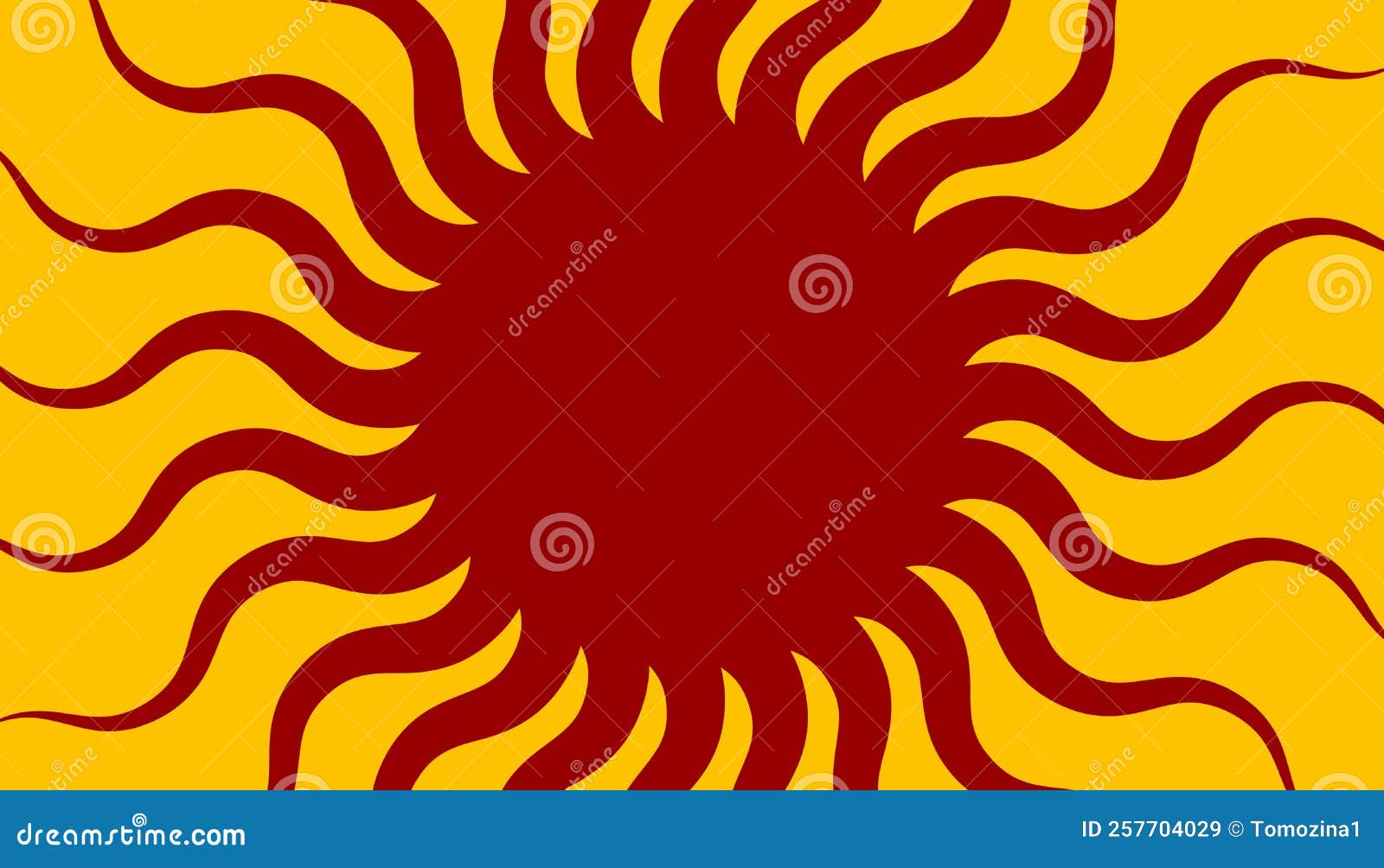 Sun with Rays Pattern. Vector Illustration Stock Vector - Illustration ...