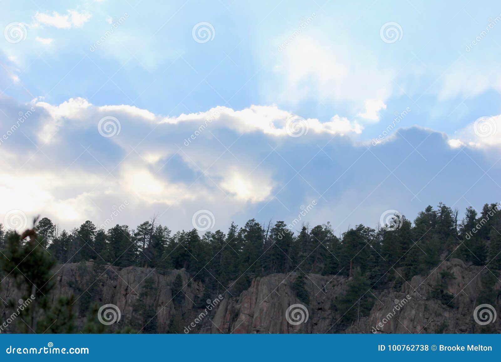 Sun Rays Shining Though the Clouds Stock Photo - Image of design, high ...