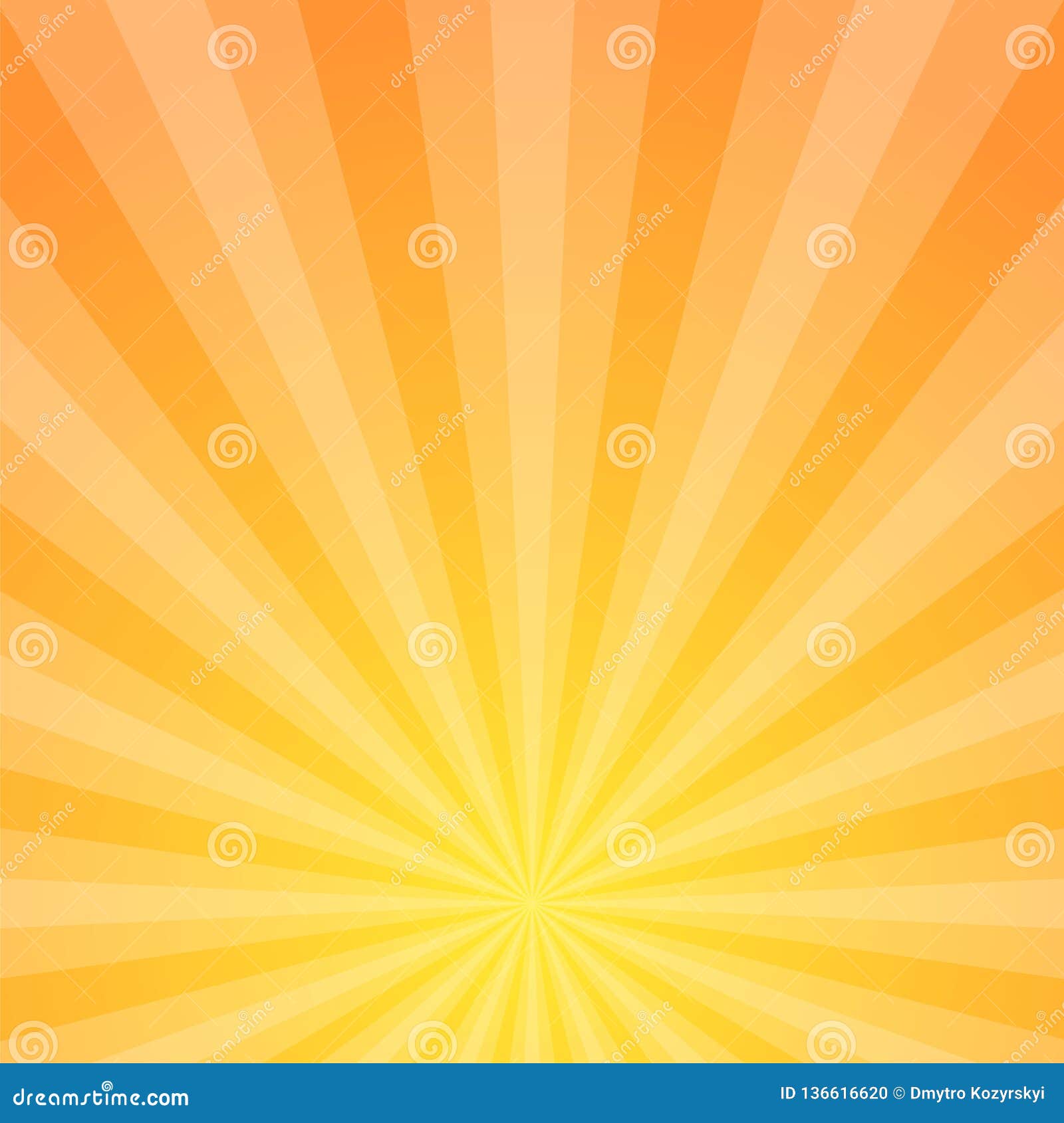 Sun Rays Background Vector