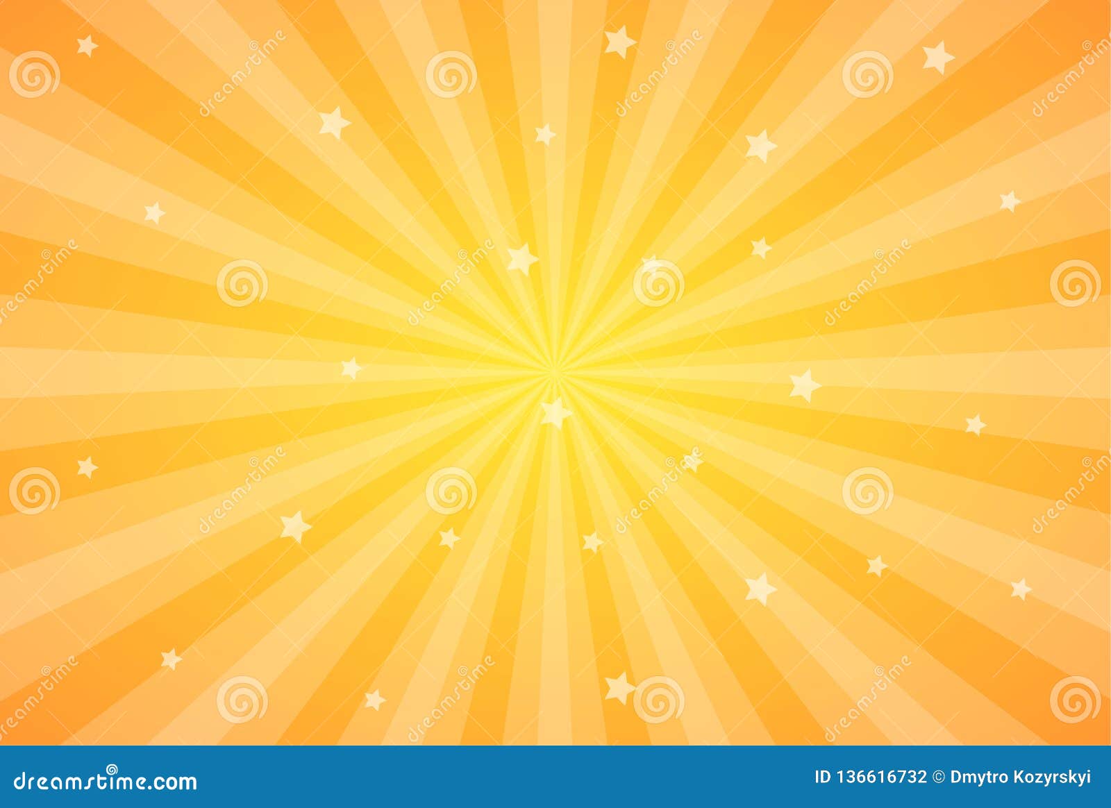 Sun Rays Vector Illustration. Rays Background. Sun Ray Theme Abstract Wallpaper. Design Elements ...