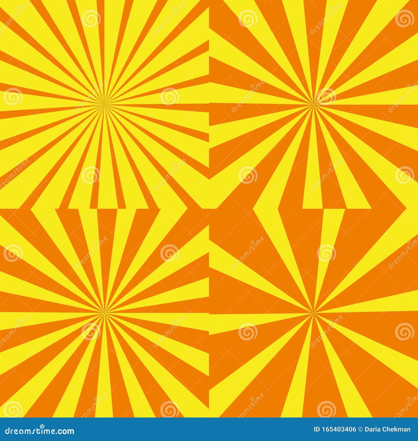 Sun Rays, Vector Retro Background Abstract Set. Vector Illustration ...