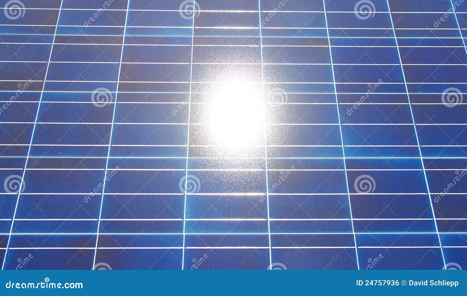 Sun Reflecting in PV panel stock photo. Image of electrical - 24757936