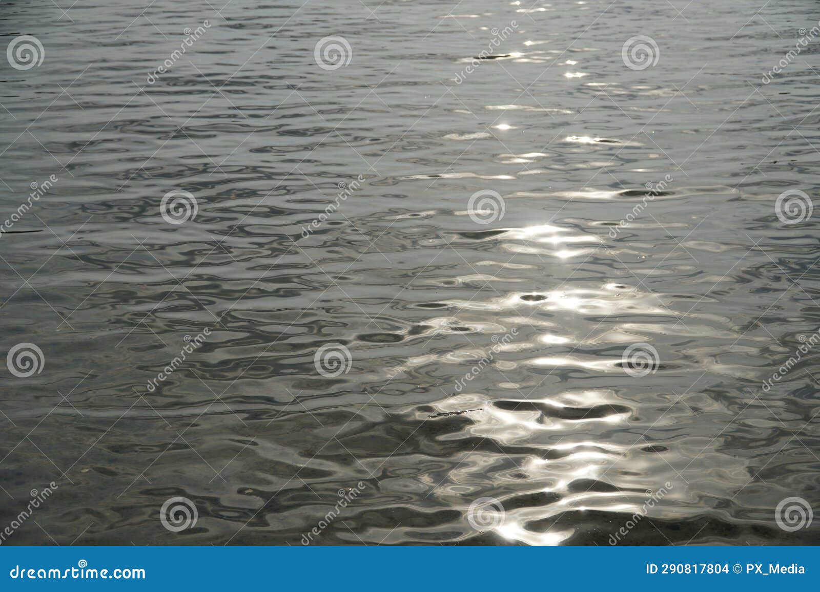 Sun Reflecting in Water Surface Stock Photo - Image of ripple, ocean ...
