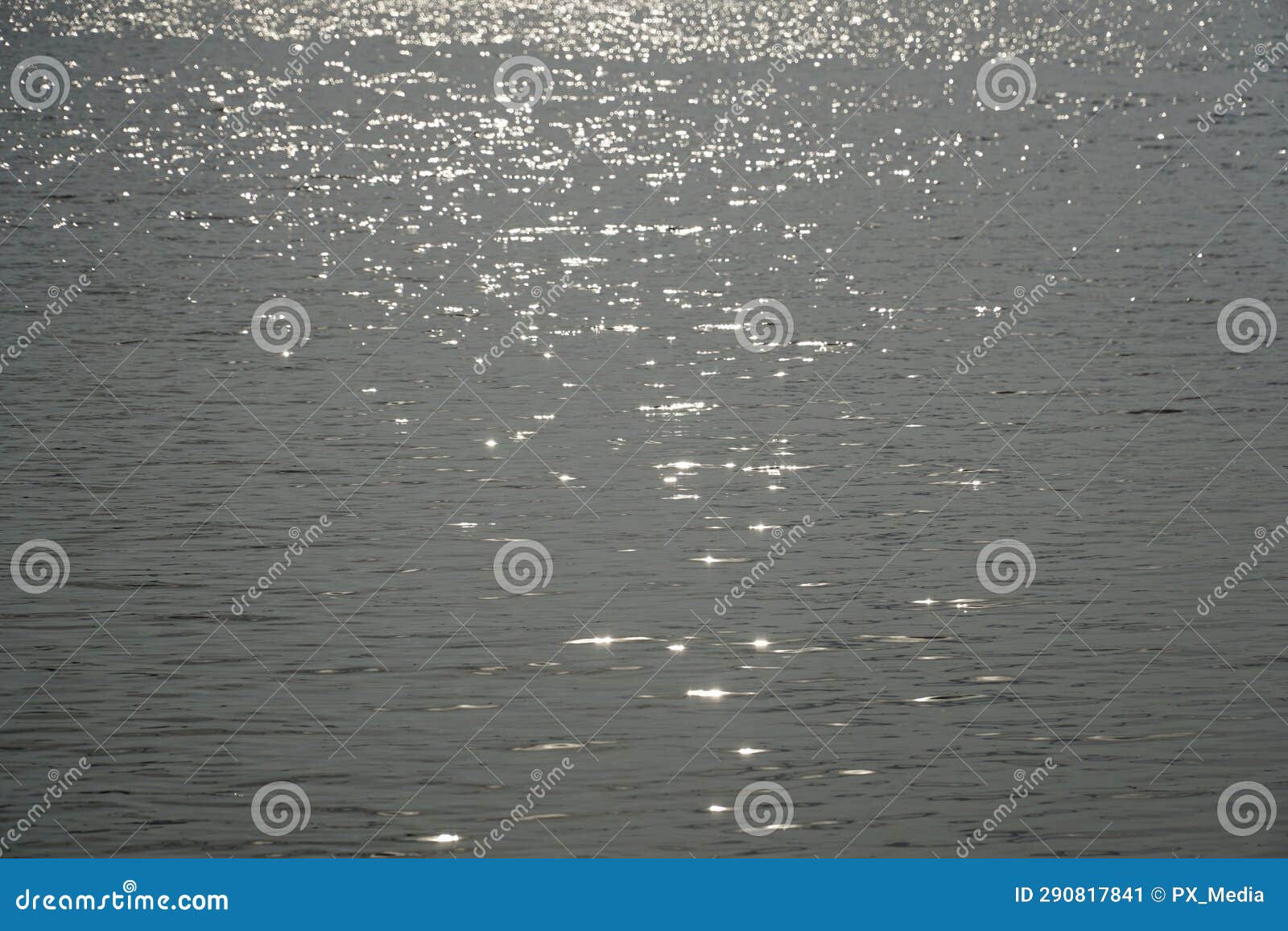 Sun Reflecting in Water Surface Stock Image - Image of glitter, lake ...