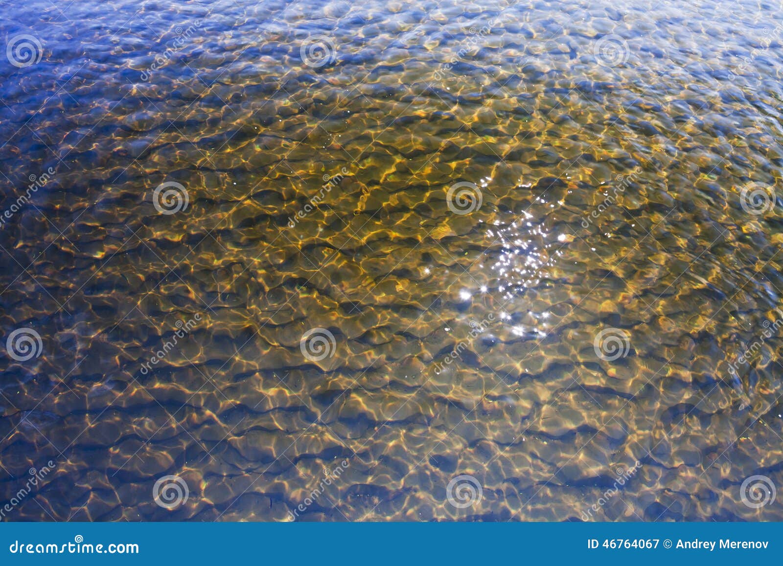 Sun Reflection on the Water Stock Image - Image of glare, reflection ...