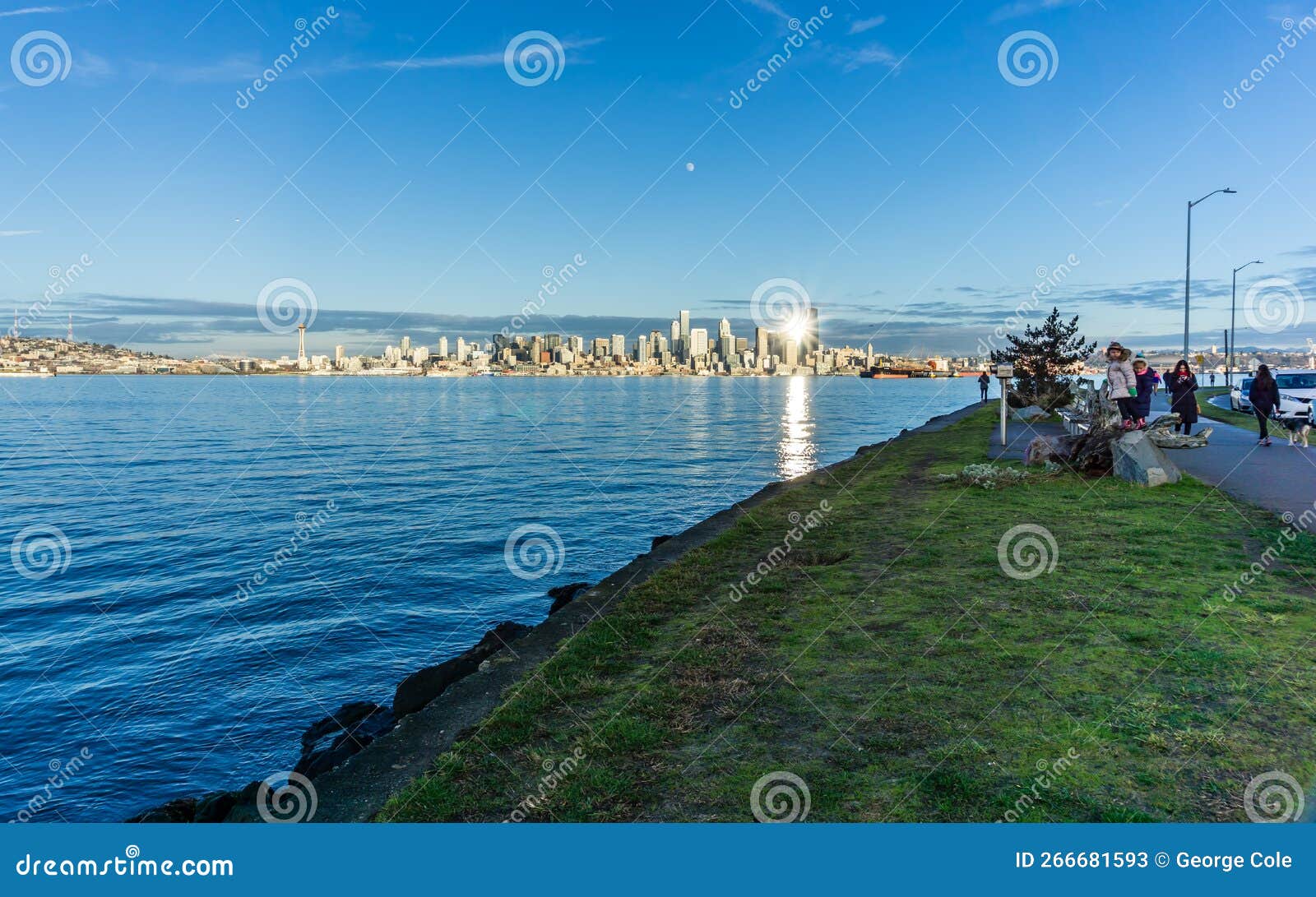 Bright Light Skyline stock image. Image of outdoors - 266681593