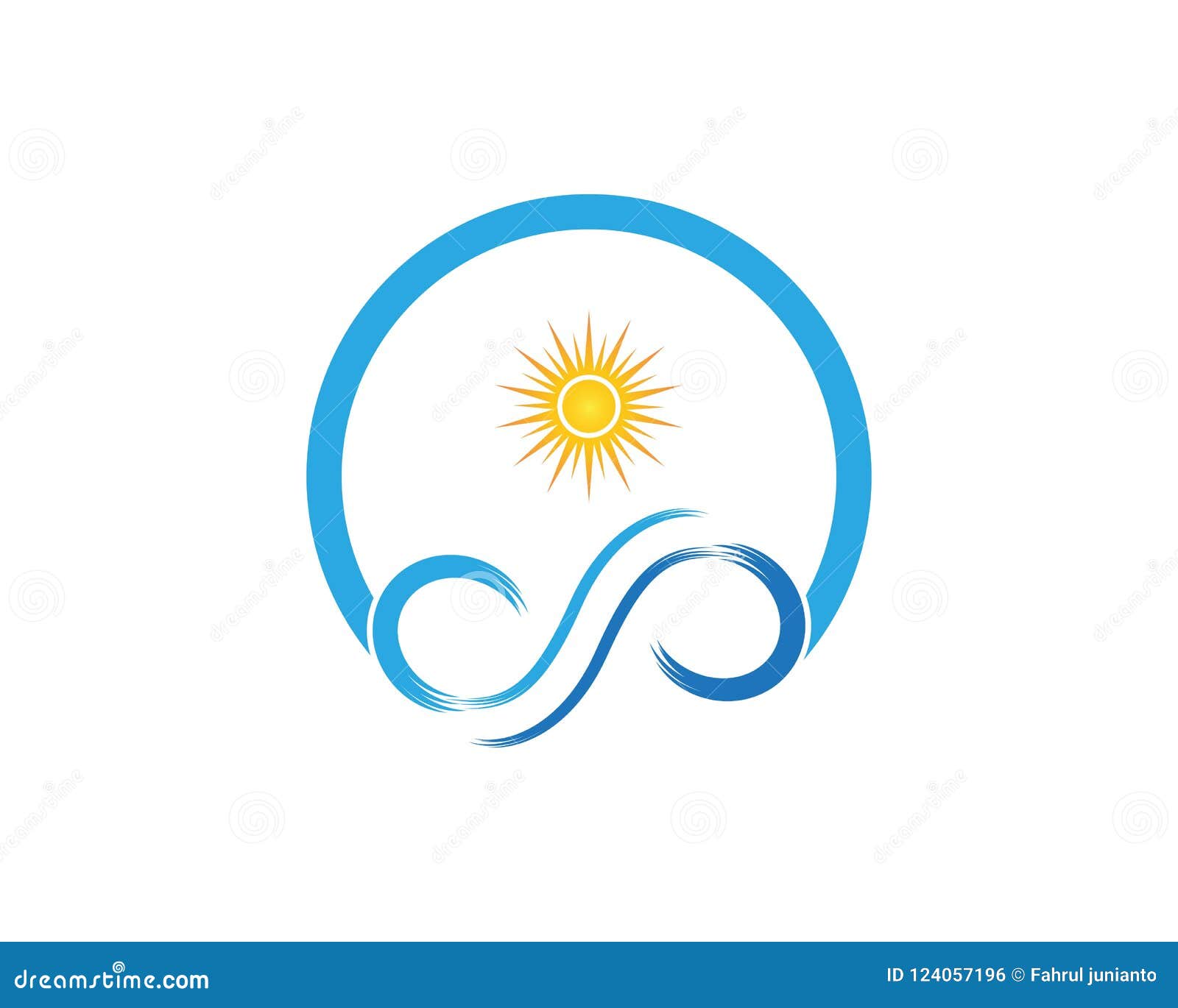 Sun Rice Logo Vector Template Stock Vector - Illustration of solar ...