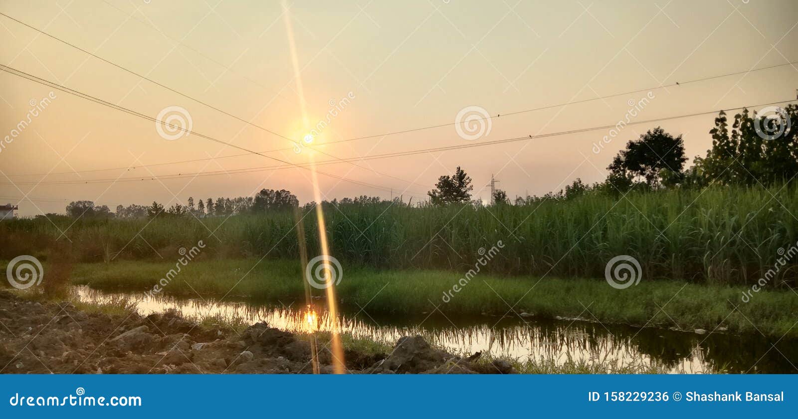 Sun rise in the Morning stock photo. Image of asia, outstanding - 158229236