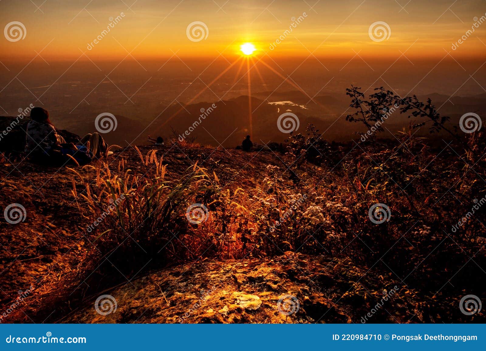 The Sun Rise in the Morning Stock Photo - Image of outdoor, asia: 220984710