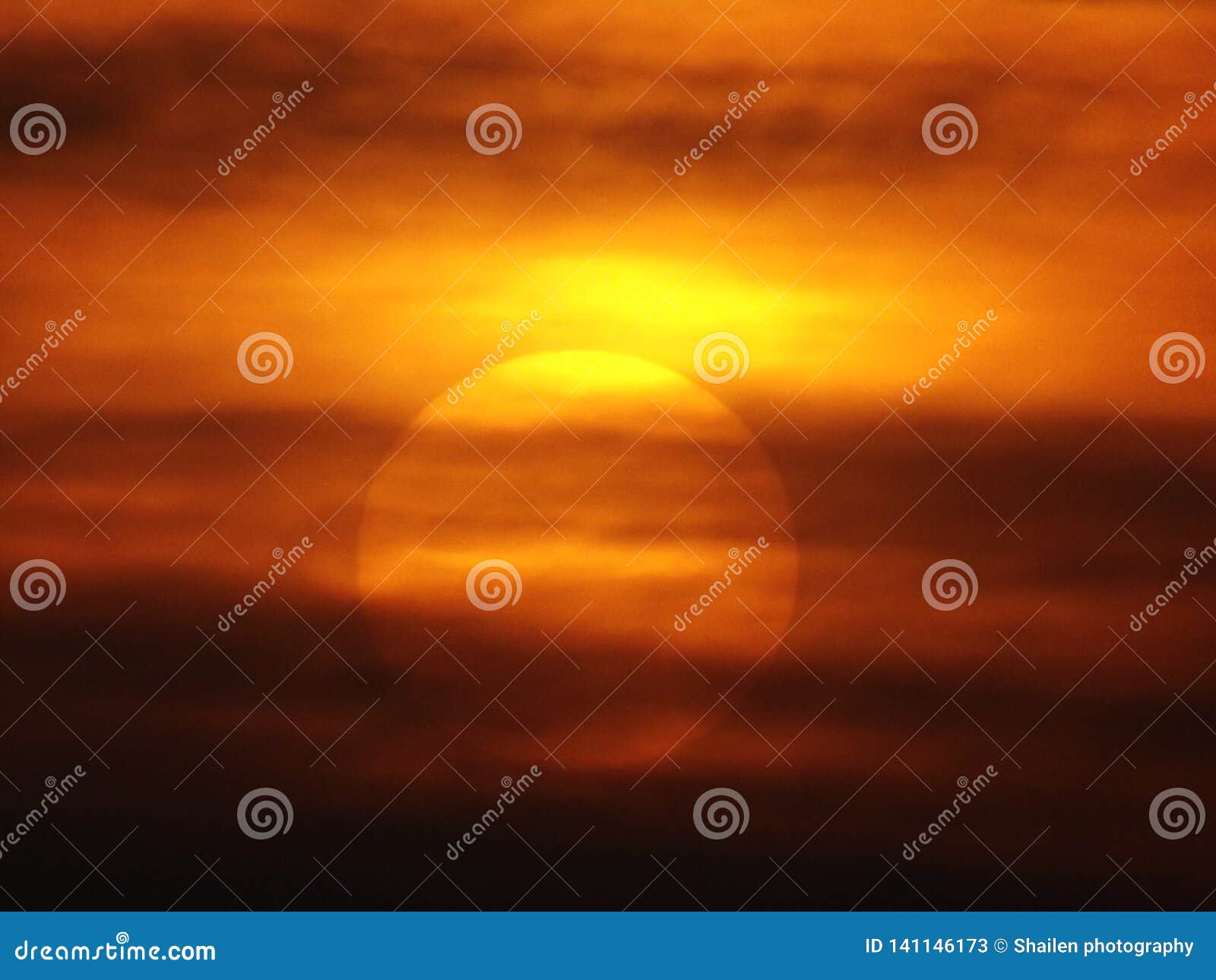 Sun Rise View in the Morning Stock Image - Image of early, morning ...