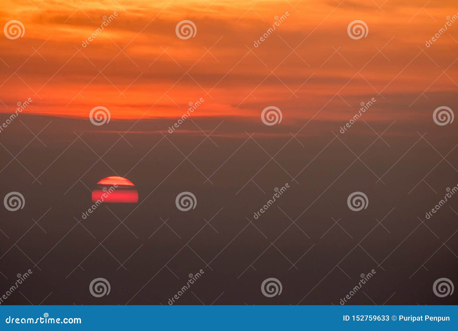 The Sun Rises in the Morning Stock Image - Image of morning, heat ...