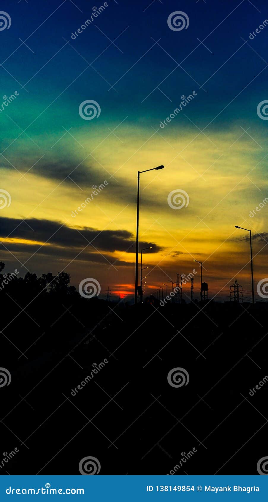 Sun stock photo. Image of clouds, west, morning, east - 138149854