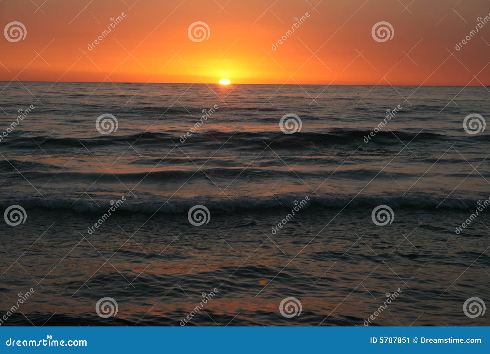 Sun rising at sea stock image. Image of healing, beautiful - 5707851