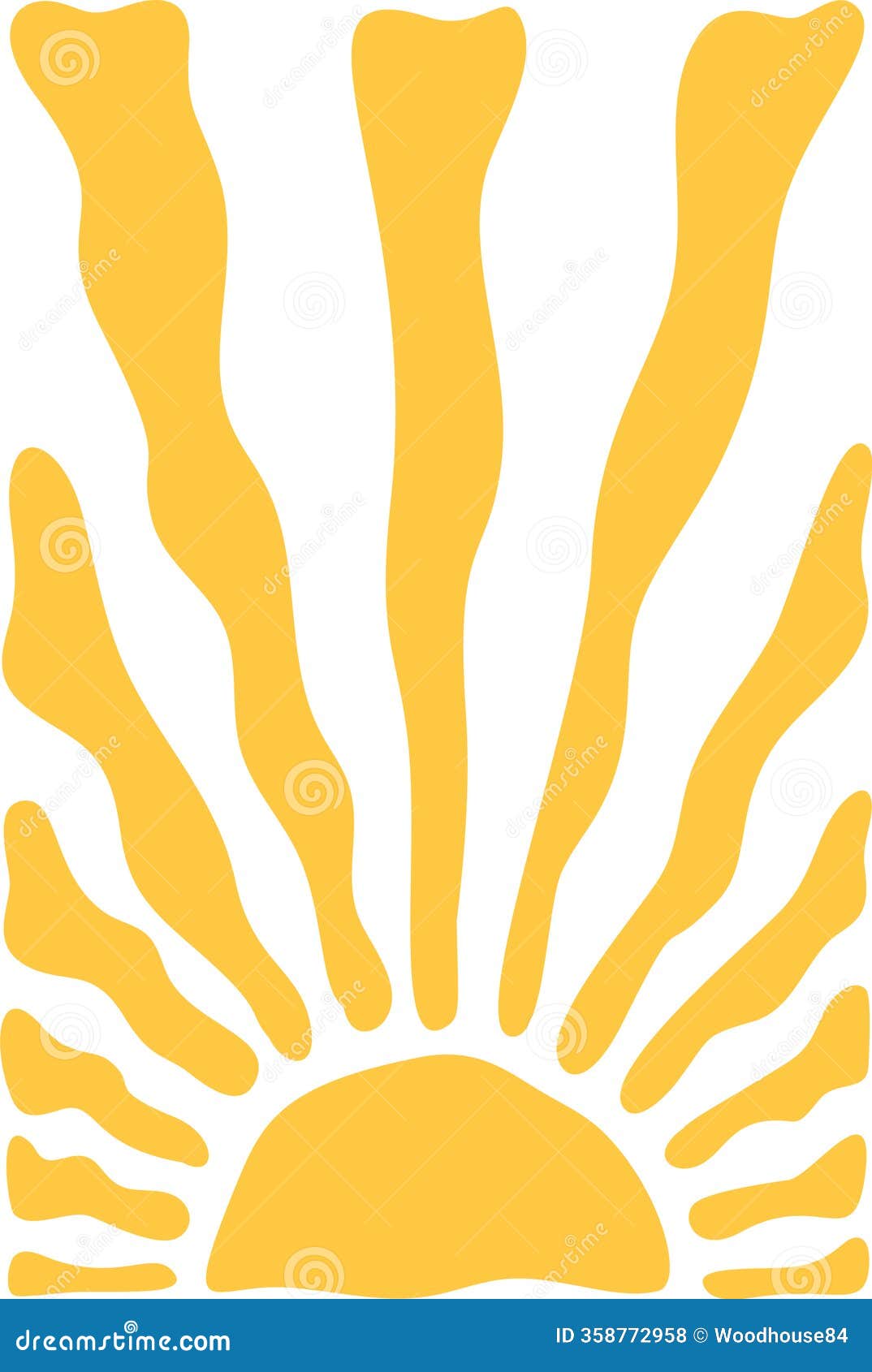 Sun Rising Shining Abstract Background Vector Illustration ...