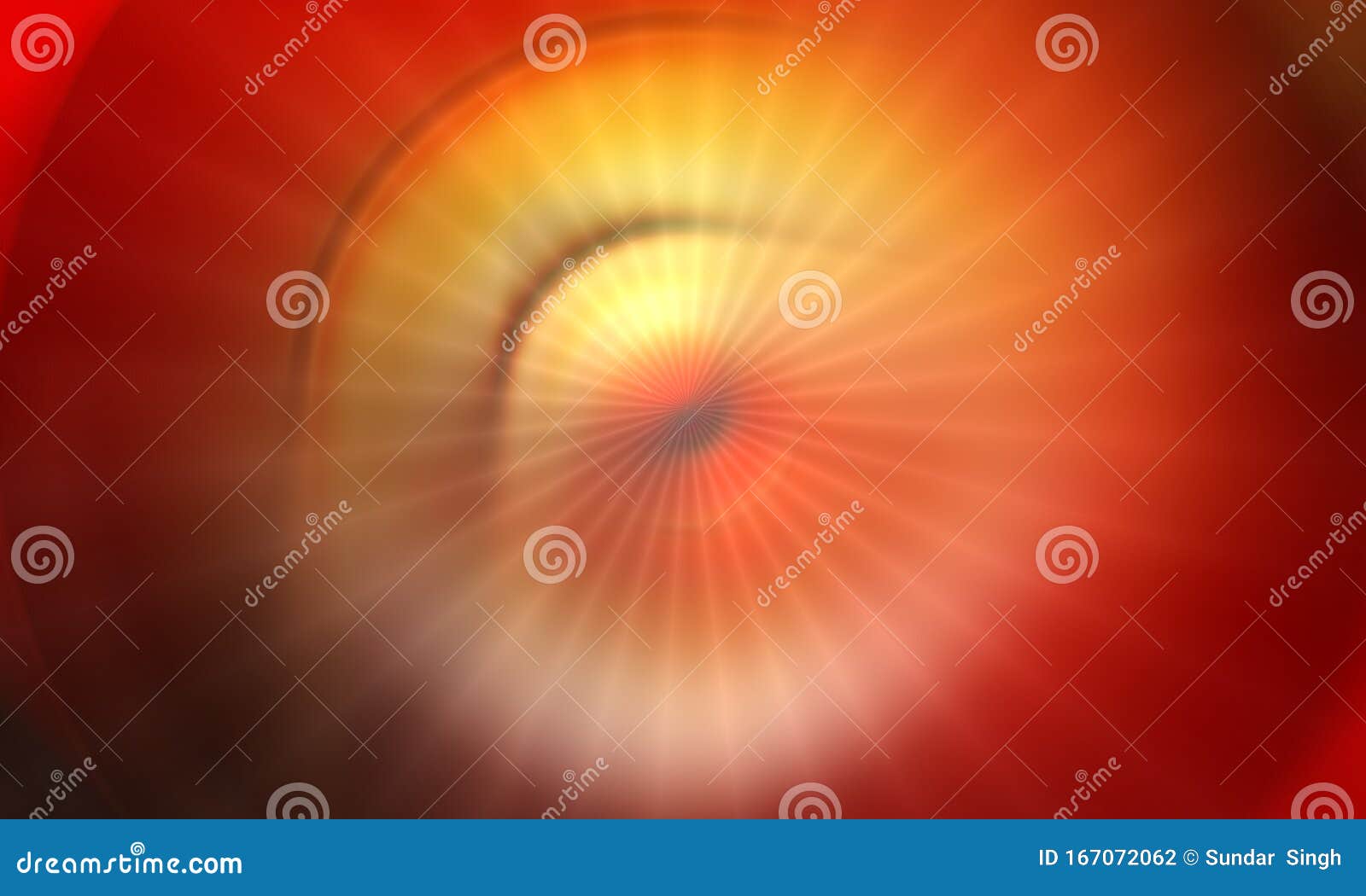 Abstract Sun Rising, Stars Burst, Light Rays Shiny Effect, Abstract ...