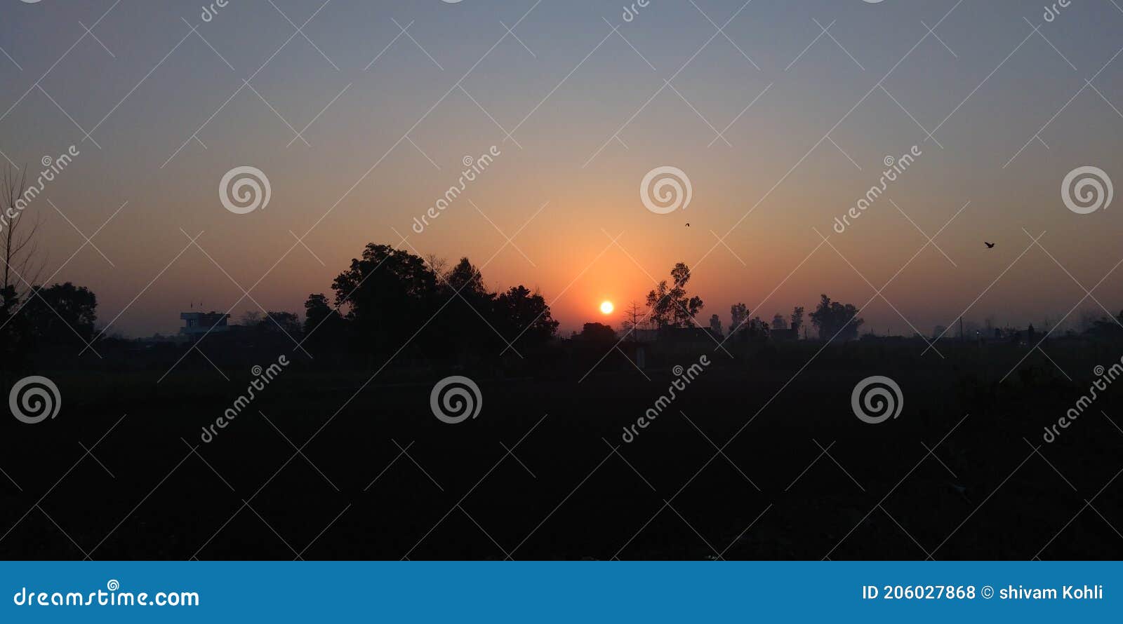 Sun Rising Time is the Best Time Stock Photo - Image of skyline, rising ...