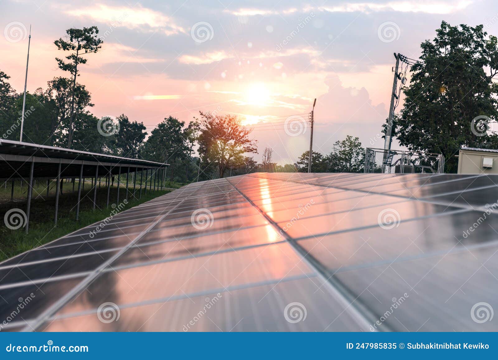The Sun S Rays Reflect from the Solar Panel, Solar Panel, Alternative ...