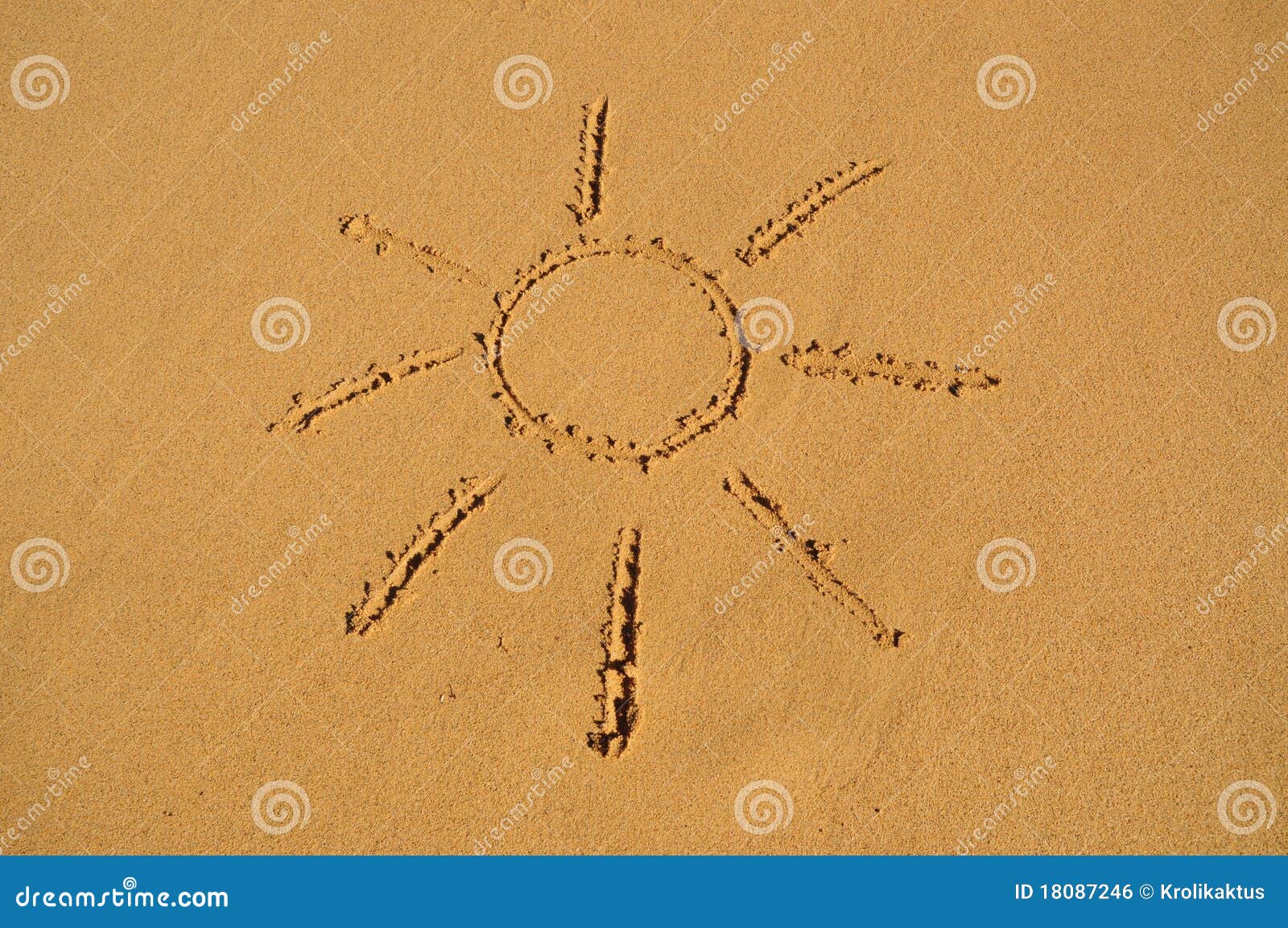 Sun in the sand stock photo. Image of relax, travel, summer - 18087246