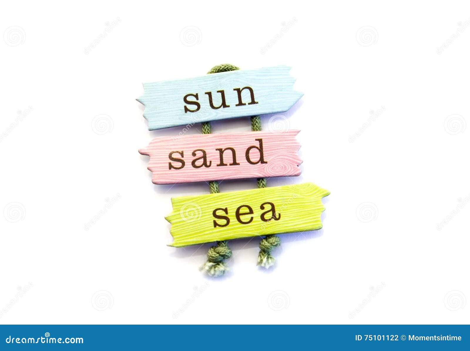 Sun, Sand, & Sea stock photo. Image of beach, holiday - 75101122