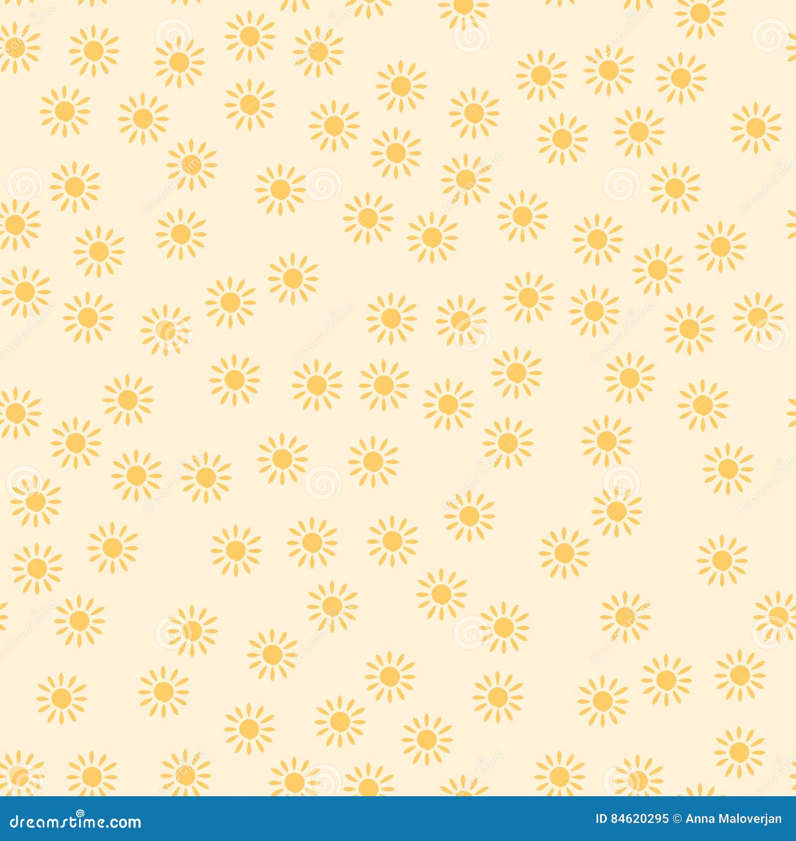 Sun seamless pattern stock vector. Illustration of simple - 84620295