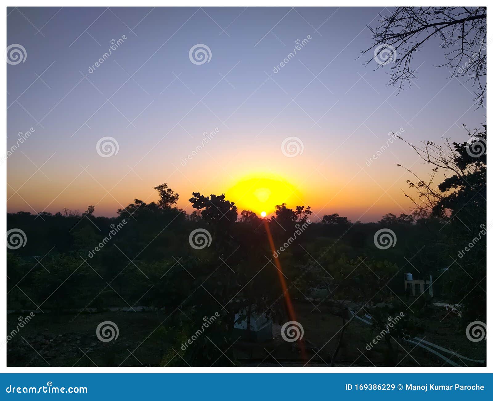 Sun Sed with Blue Sky Background Jpg Stock Image - Image of blue ...