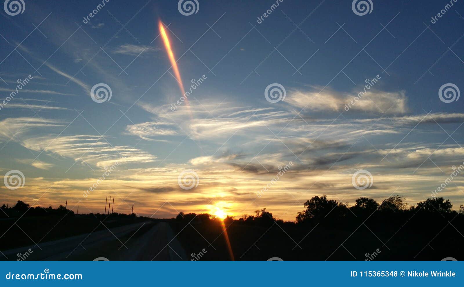 As Day Waves Goodnight stock photo. Image of goodnight - 115365348