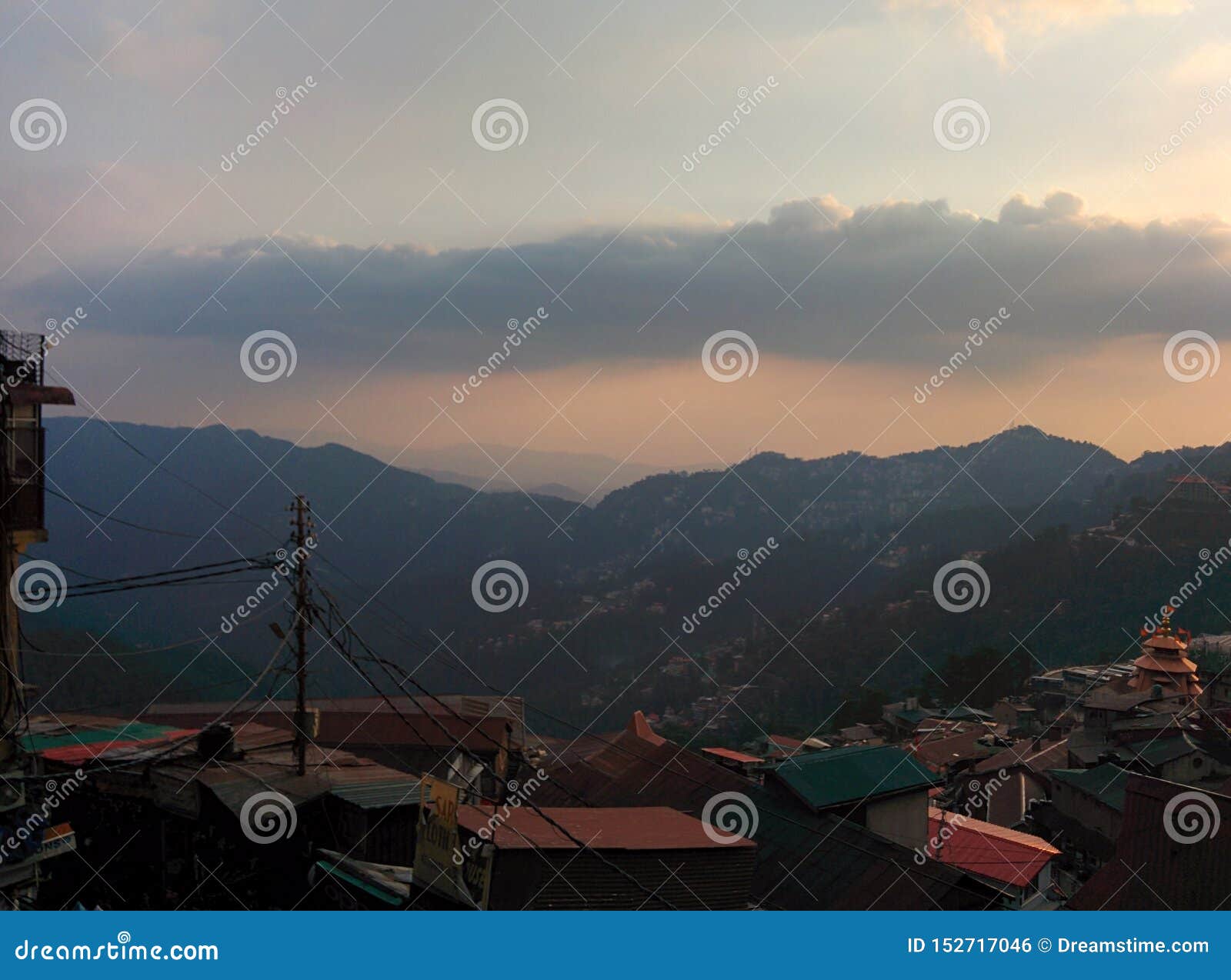 Sun Set with Dim Light Rays Stock Photo - Image of rises, beautiful ...