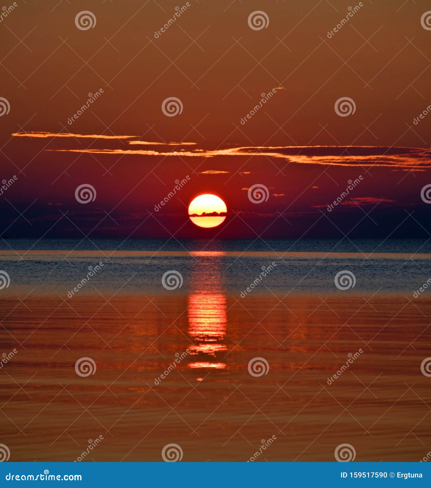 The Sun is Setting and Evening is Falling As Hope Rises Stock Photo ...