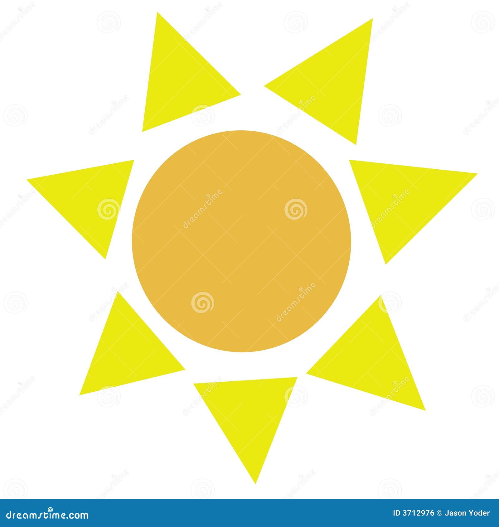 Sun Shine stock illustration. Illustration of success - 3712976