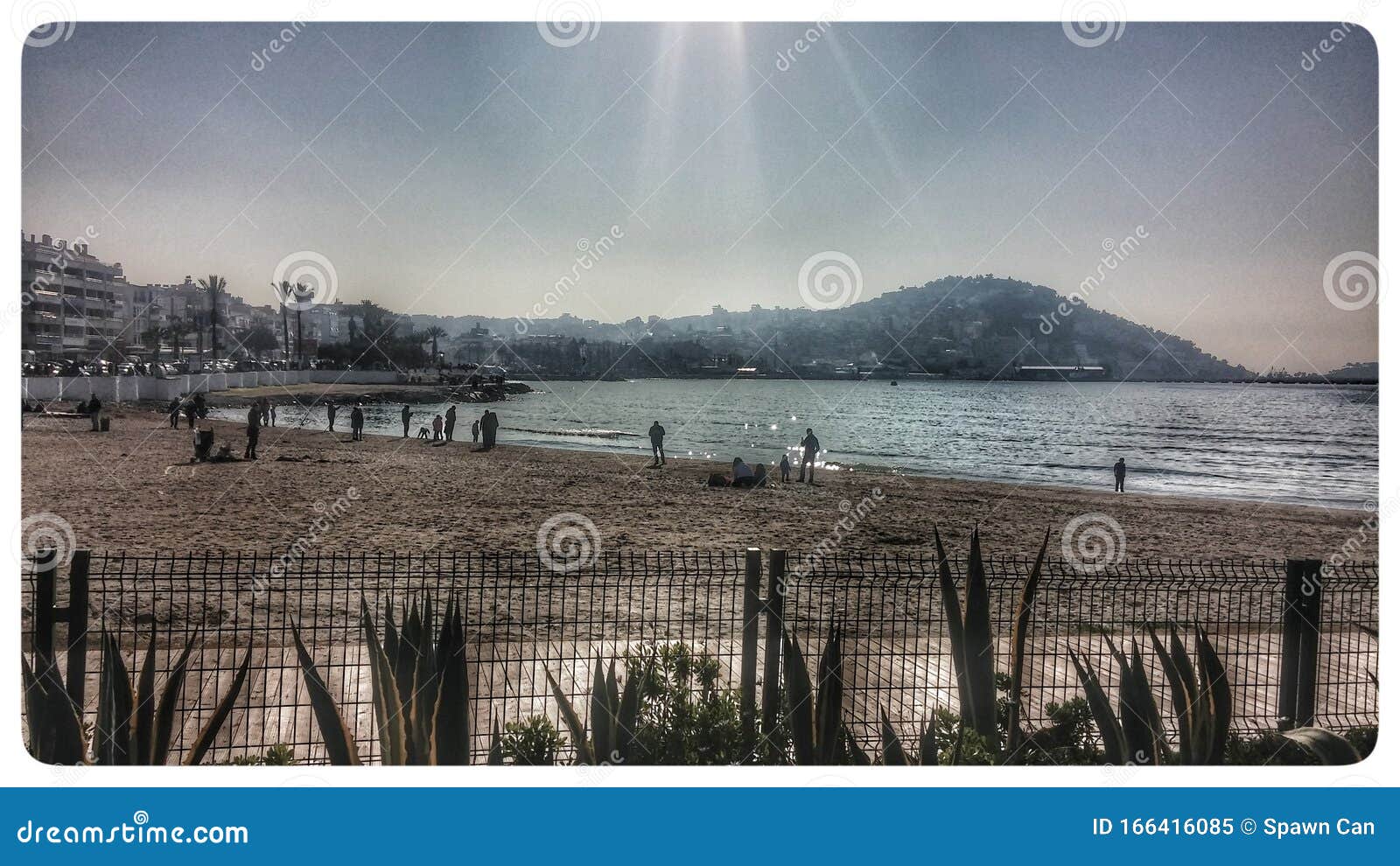 Sun Shine on Beach editorial image. Image of life, beach - 166416085