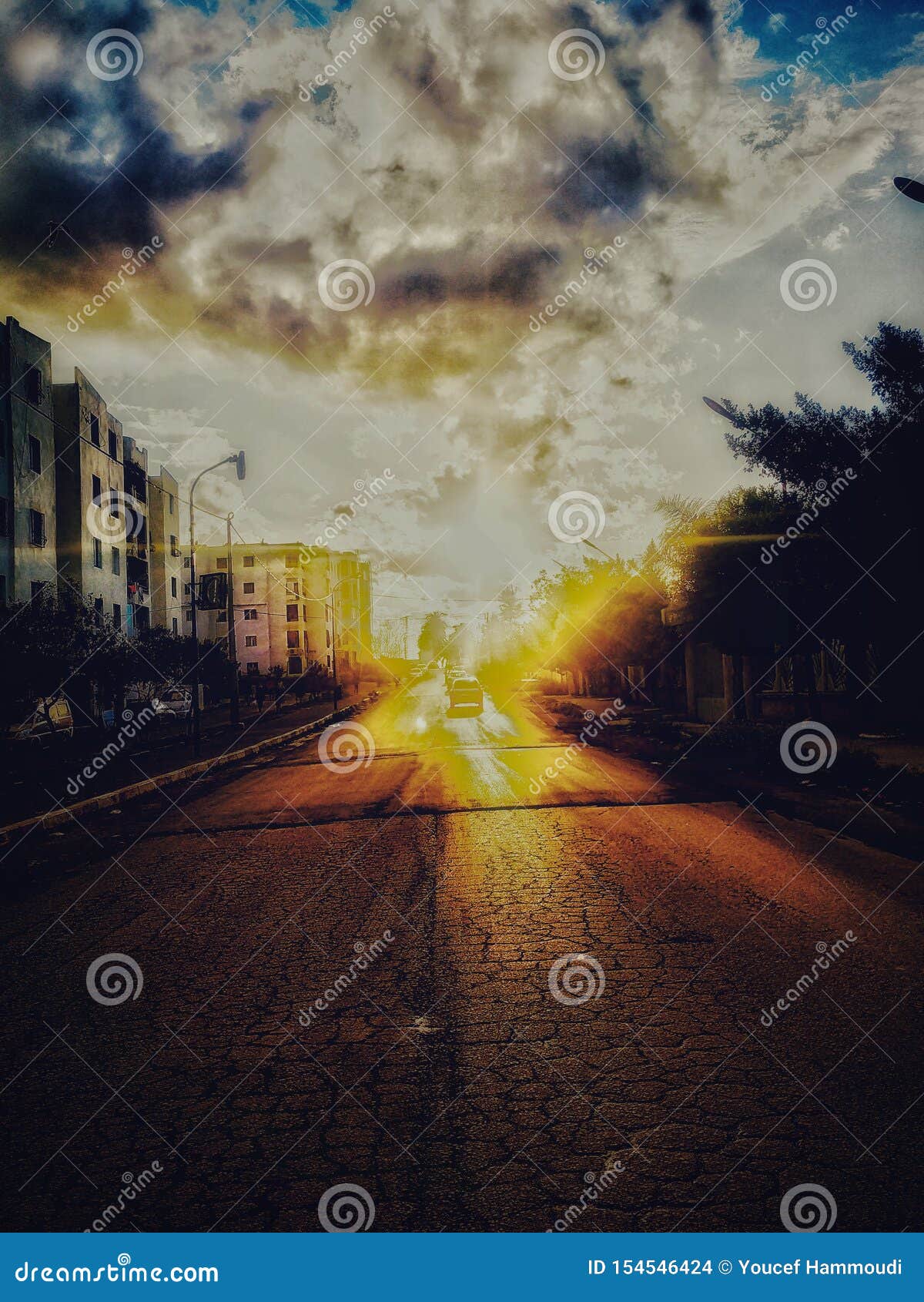 Sun Shine stock photo. Image of road, rays, flow, shine - 154546424