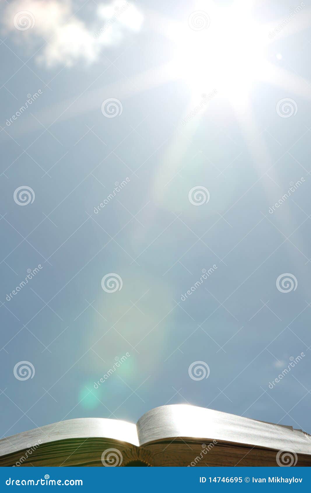Sun shining on open book stock image. Image of outdoor - 14746695