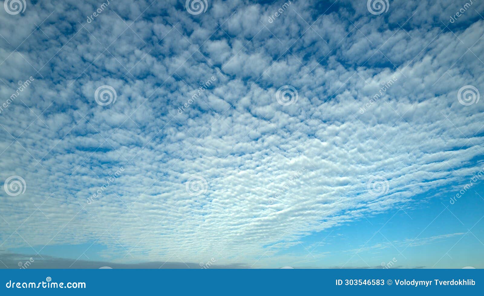 Sun Shining through the Puffy Clouds. Sky View. Beautiful Sunny Sky. Background with Clouds on ...