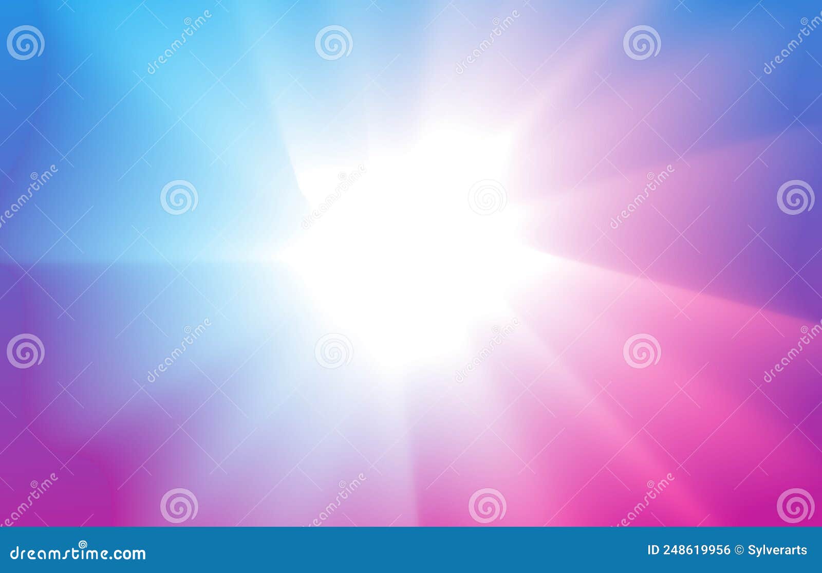 Sun Shining in the Sky Sunset Vector Abstract Summer Stock Vector ...