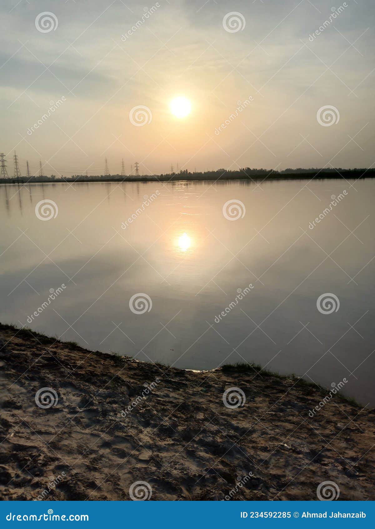 Sun sight Jeddah beach stock image. Image of sight, evening - 234592285