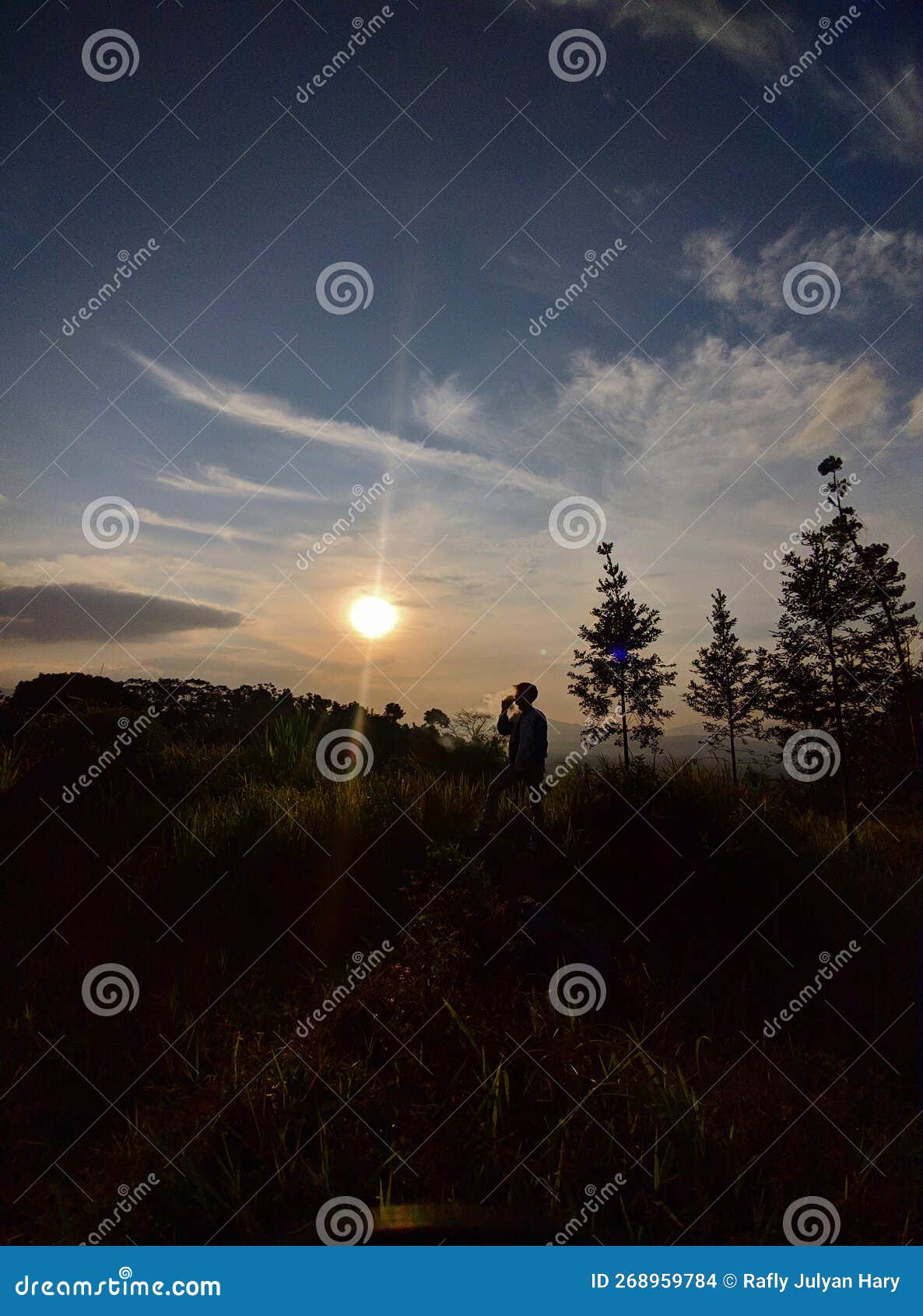 Before the Sun Sleep stock photo. Image of light, sunset - 268959784