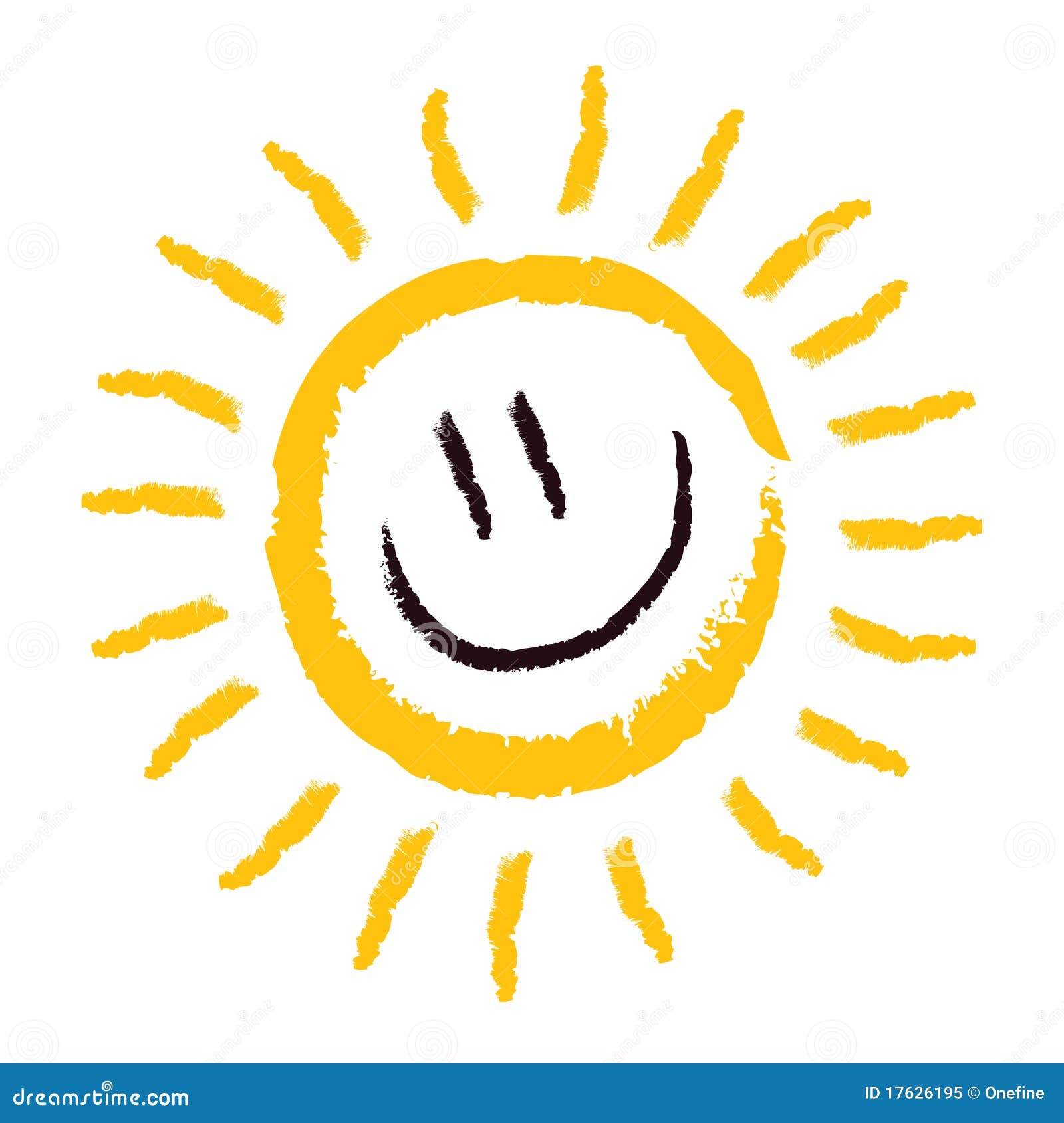 Sun Smile Royalty Free Stock Photo - Image: 17626195