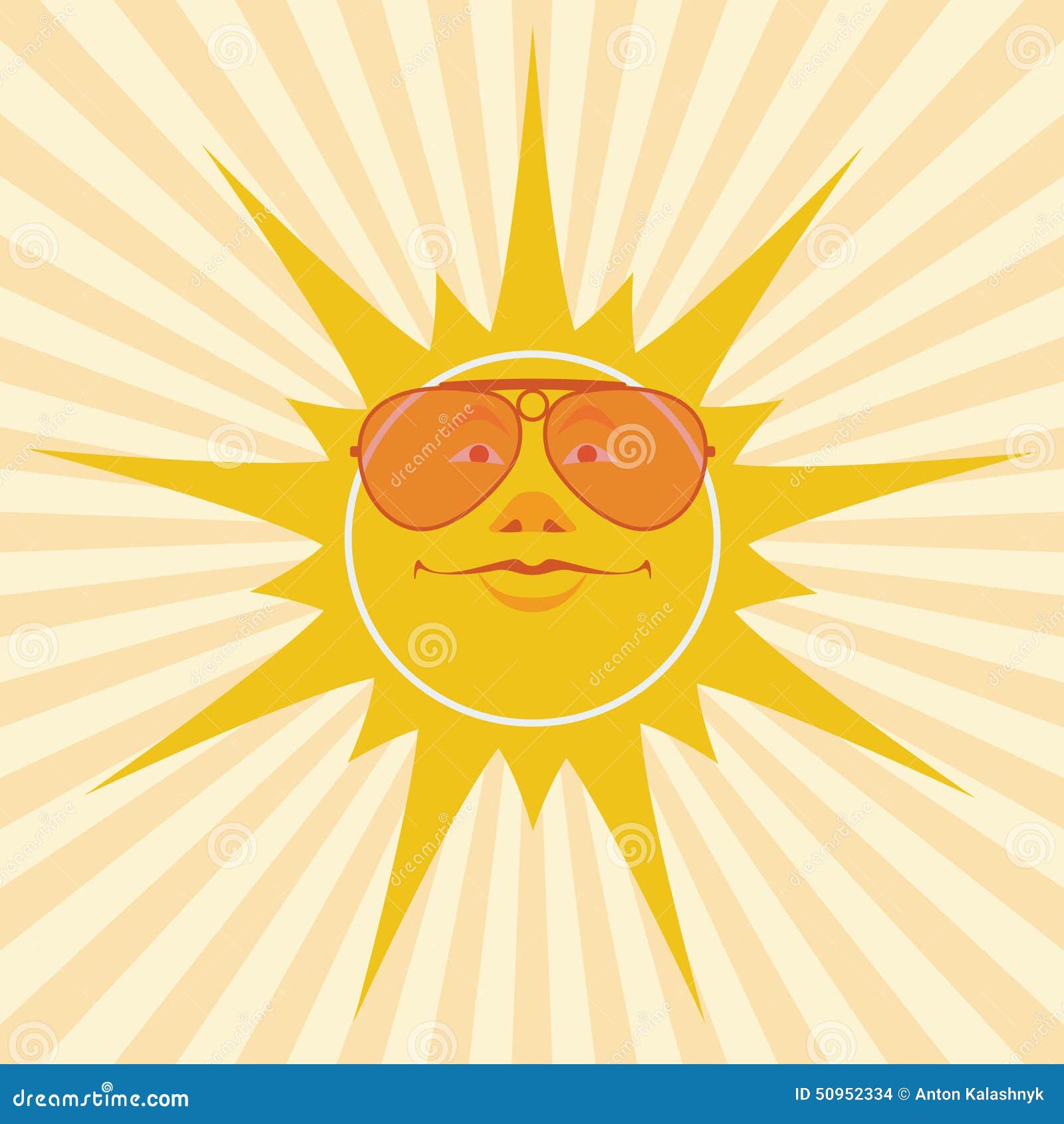 Sun smiles stock vector. Illustration of lips, yellow - 50952334