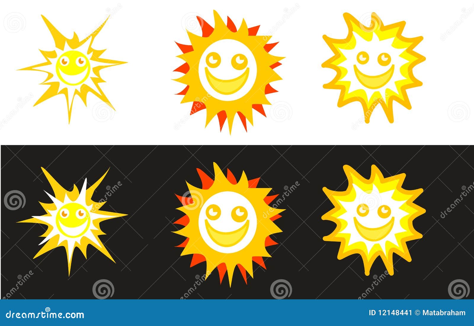 Smileys Summer Emoticon Vector Set. Smiley Emoji In Yellow Icon With ...