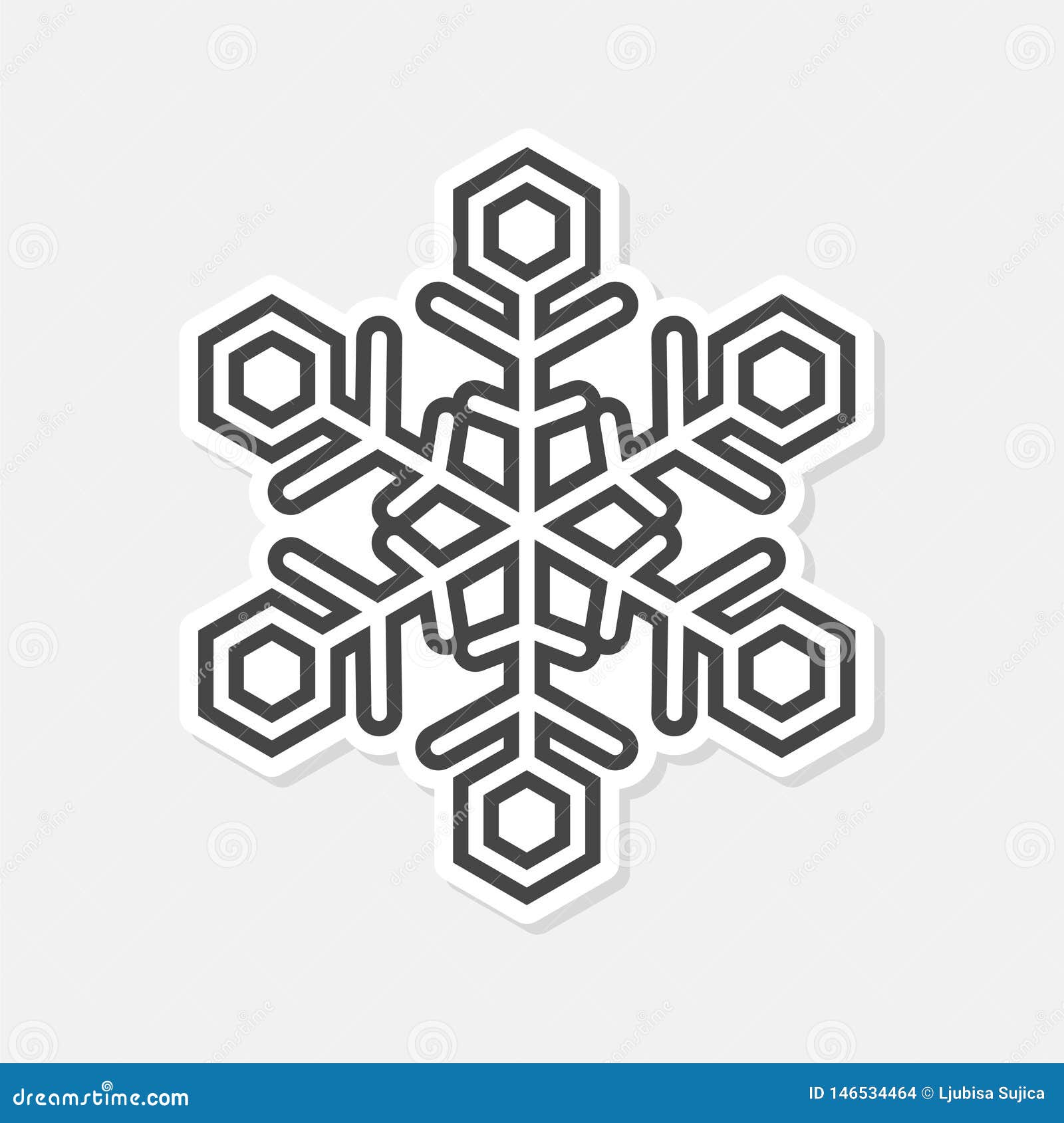 Sun and snowflake icon stock vector. Illustration of color - 146534464